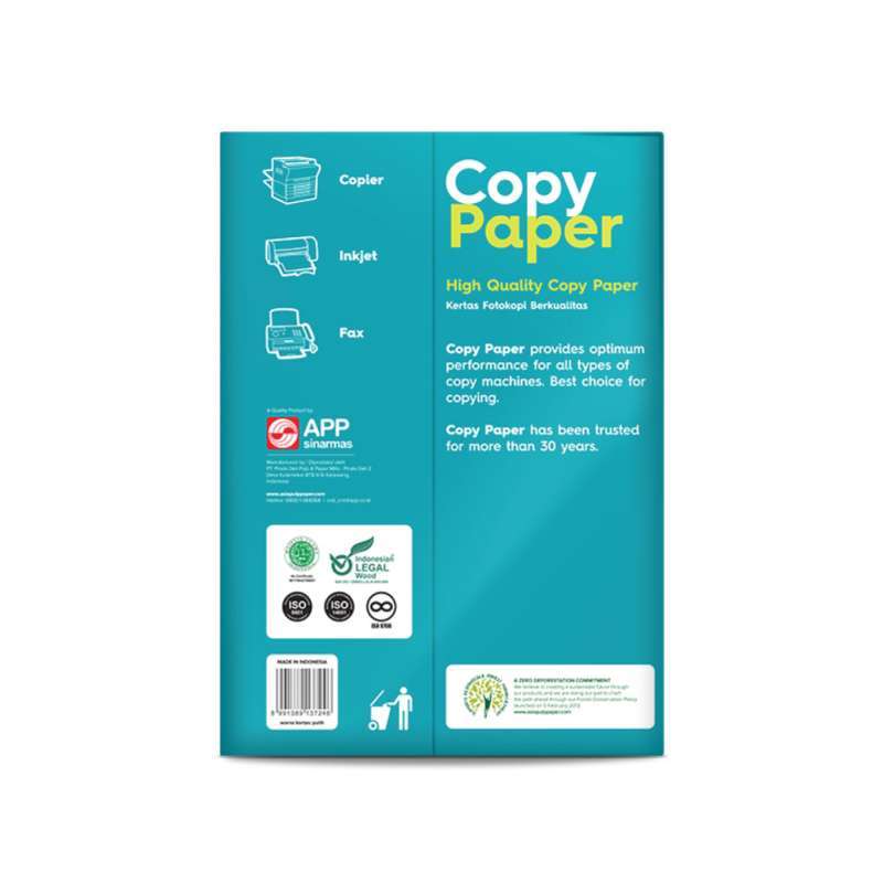 Jual Copy Paper Kertas Fotocopy 70 Gsm A4 Di Seller Sidu Official Store ...