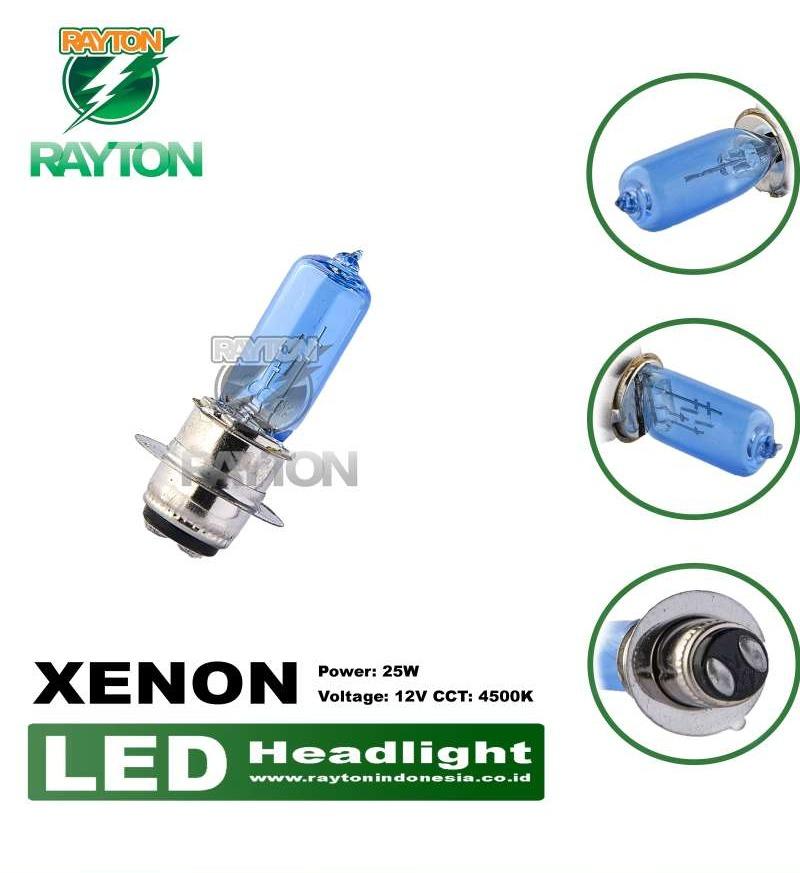 Promo RTD Rayton Lampu Utama Motor XENON / Bolam / Bola Lampu /Halogen ...