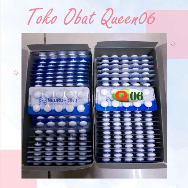 Jual Neurobion Putih Suplemen Dan Vitamin Neurotropik B1 B6 B12 Merck ...