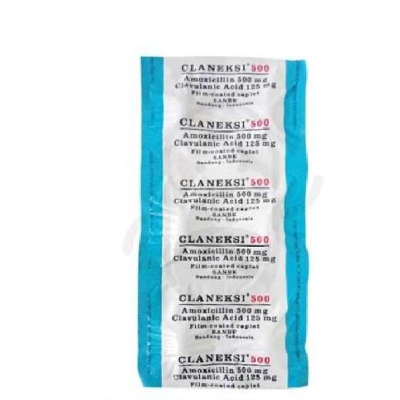 Jual CLANEKSI 500 MG STRIP 5 KAPLET di Seller APOTEK EIRA JAYA - Apotek ...