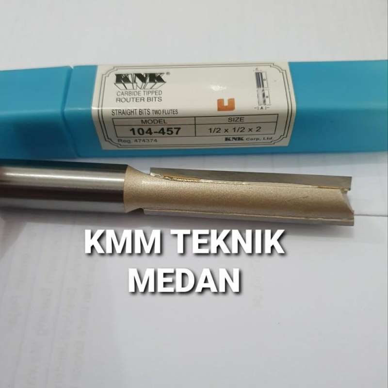 Jual KNK MATA ROUTER KAYU KOREK LURUS STRAIGHT BITS 1/2 X 12MM / 1/2 X ...