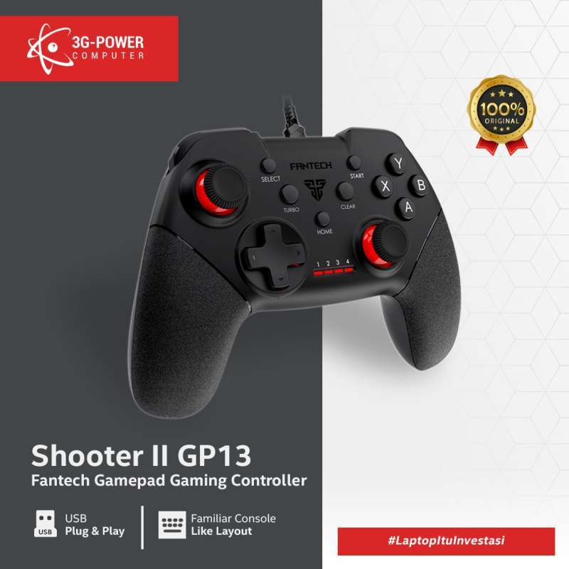Jual Fantech Shooter Ii Gp13 Gaming Controller Gamepad / Joystick Usb ...