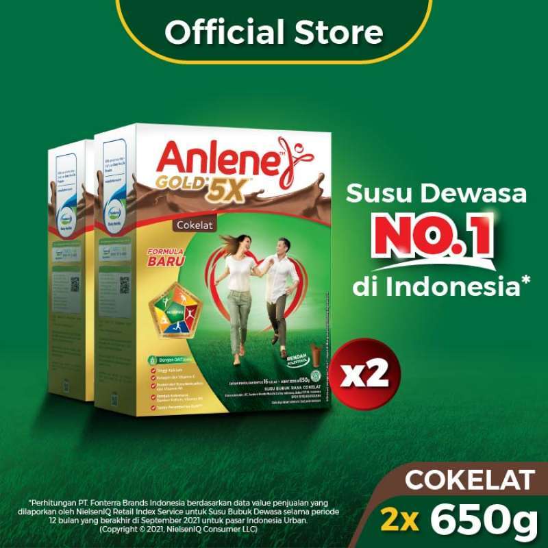 Jual Bundling Anlene Gold Plus Cokelat 650gr - 2 Pcs di Seller Fonterra ...