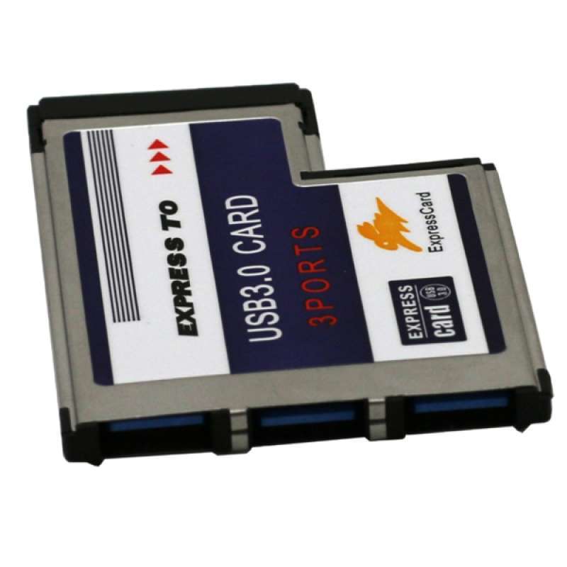 Jual 1Piecex3 Ports USB 3.0 Express Card Express Card Expansion Card ...