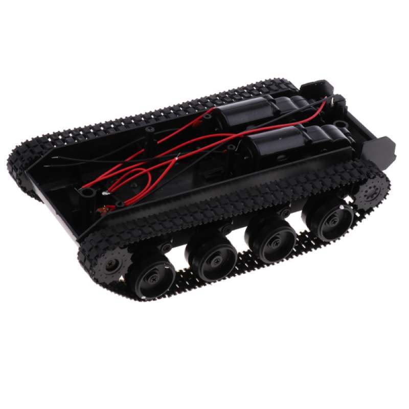 Jual Shock Absorption Smart Robot Tank Car Chassis for DIY Robot ...
