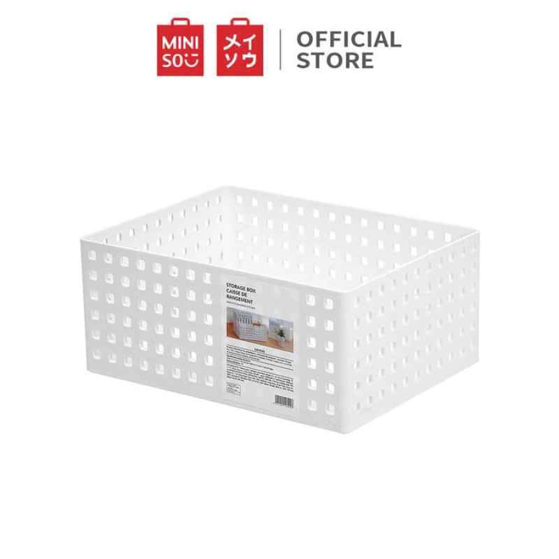 Jual MINISO Stackable Storage Box Multifungsi di Seller Maju Jaya ...