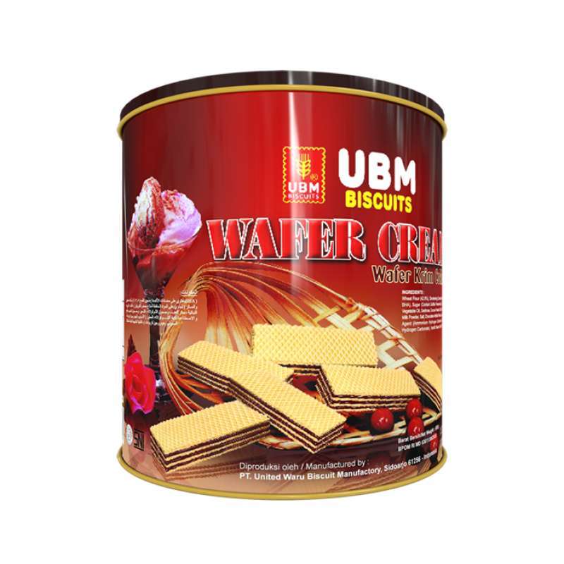 Jual UBM Wafer Cream Pandan [550g] di Seller swalayanku.id - Kali ...