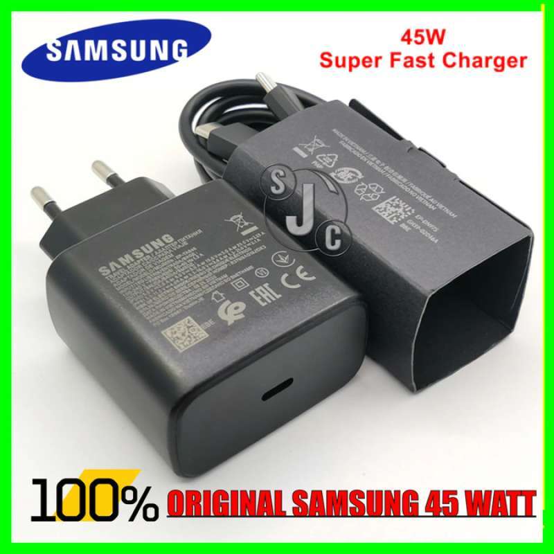Promo Original Samsung 45W Travel adapter Super Fast Charging Type-C ...