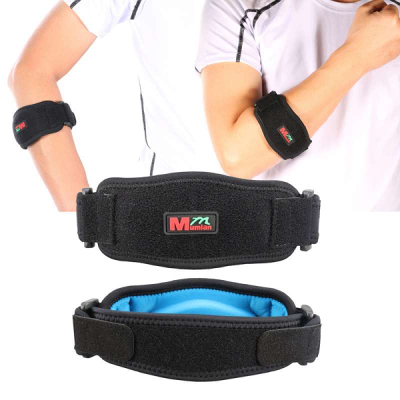 Jual Adjustable Elbow Brace Tennis Golf Sports Forearm Support Band ...