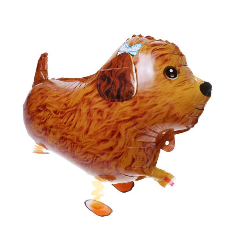 Promo Jumbo Walking Pet Poodle Mylar Balloon Zoo Jungle Party ...