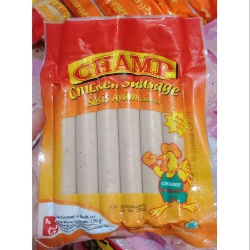 Jual Champ Sosis Ayam isi 6 Frozen Food Bandung di Seller X-Tralen Shop ...