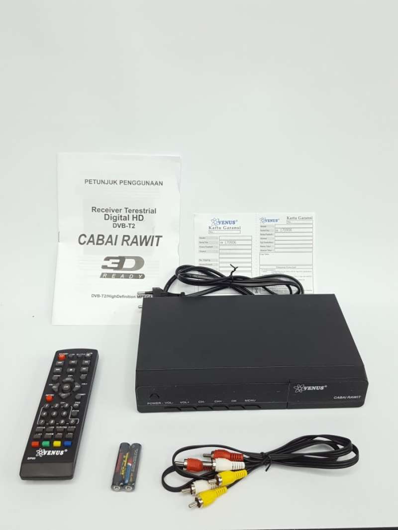 Promo Limited Set Top Box + Kabel Loop + Hdmi Cable - Venus Cabai ...