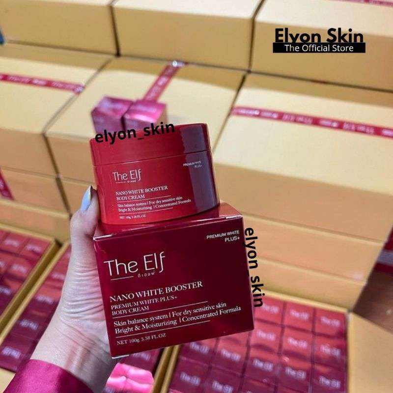 Jual THE ELF NANO WHITE BOOSTER BODY CREAM PREMIUM WHITE PLUS ORIGINAL ...