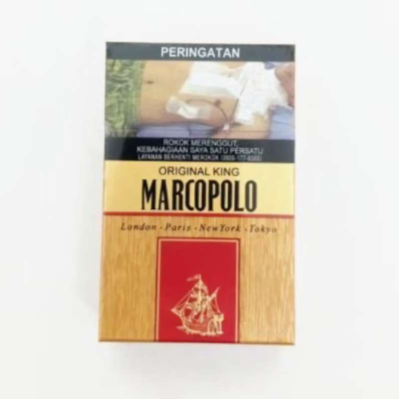Jual Rokok Marcopolo Original King 20 batang [1 Slop/10 bungkus/20 ...