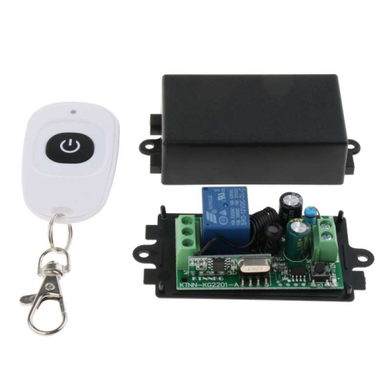 Jual 1 Channel Remote Control Switch Relay Receiver And Transmitter Ac ...