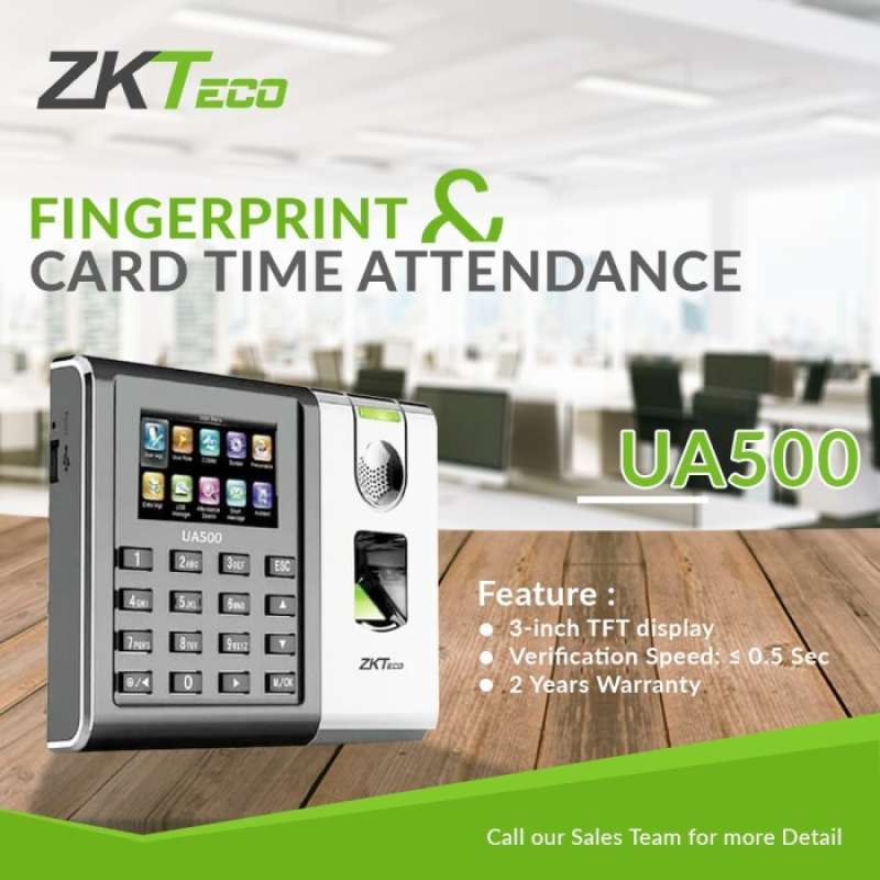Promo Mesin Absensi Sidik Jari ZKTCO UA500 Diskon 23% di Seller Grock Store - Jatipulo, Kota ...