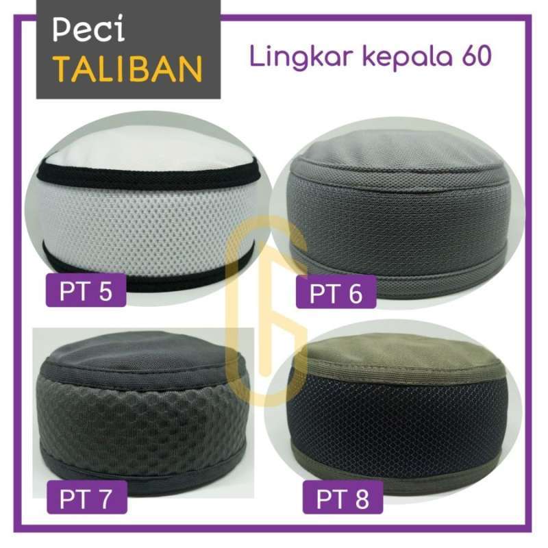 Jual Peci Kopiah Taliban | Ukuran Lingkar Kepala 60 cm di Seller Gerai ...