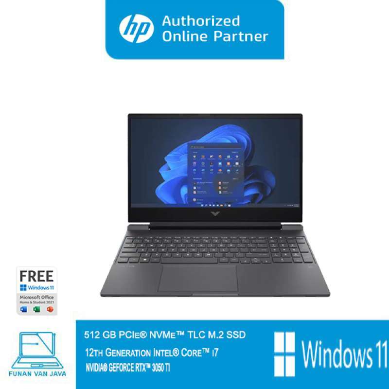 Jual Victus by HP 15-fa0119TX Laptop/Corei7/16GB/NVIDIARTX3050/512GBSSD ...