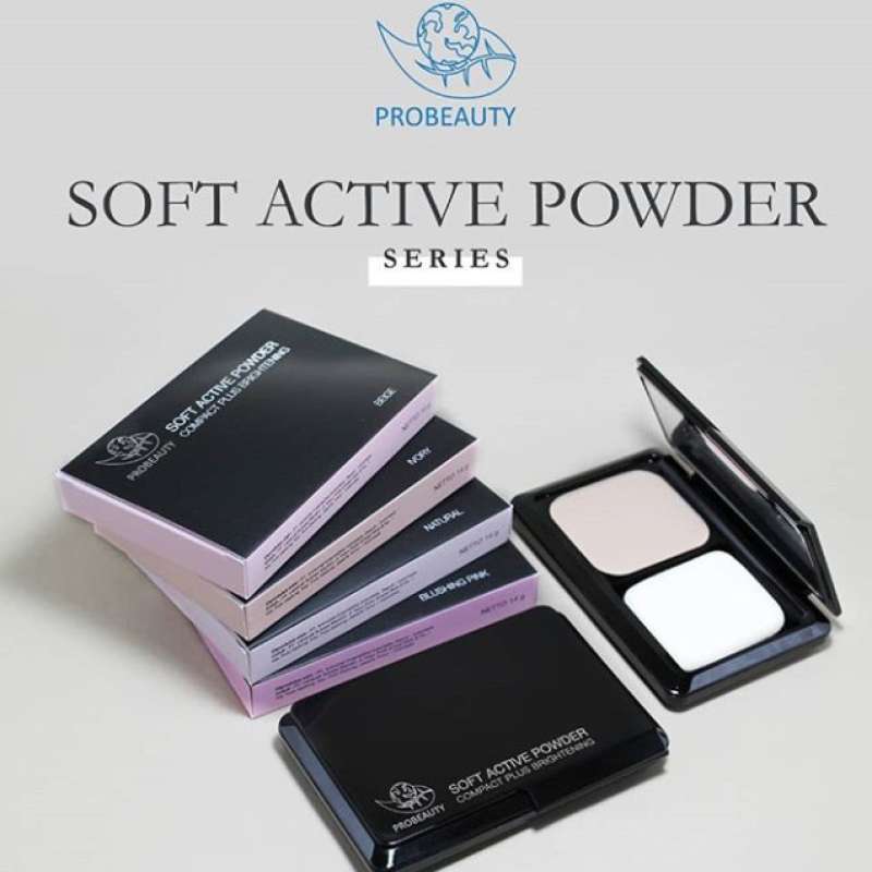 Jual Probeauty Soft Active Powder Compact Plus Brightening di Seller ...