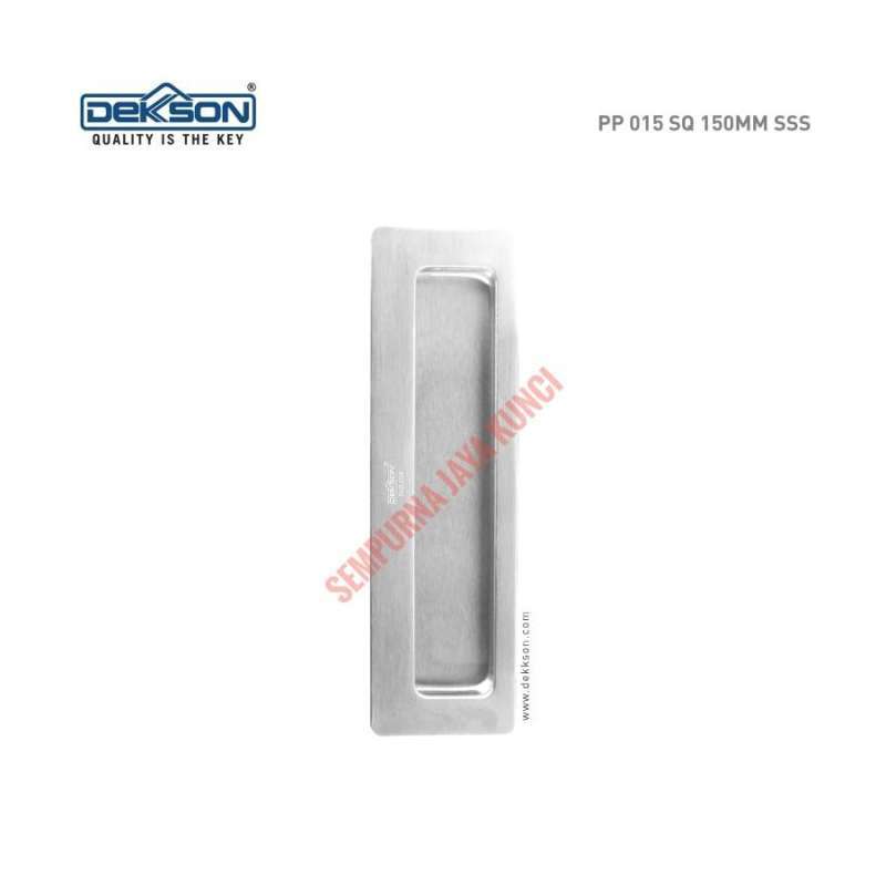 Jual Pull Plate Dekson Pp 015 Sq 150mm Sss Handle Tanam Kotak Sliding ...