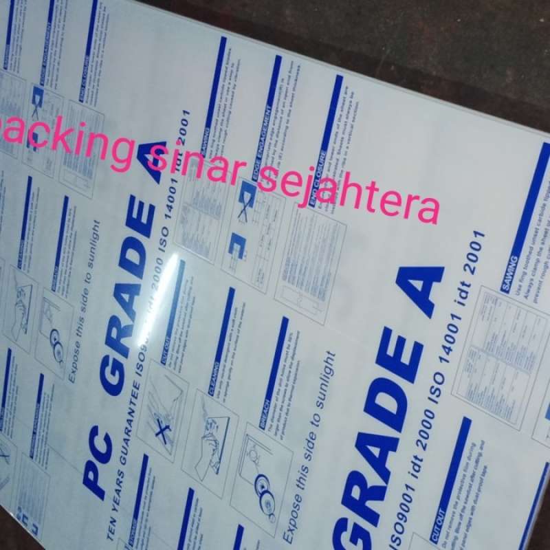 Promo Polycarbonate Lembaran 3Mm X 122Cm X 244 Cm Diskon 23% di Seller SENTRA ELEKTRONIC STORE ...