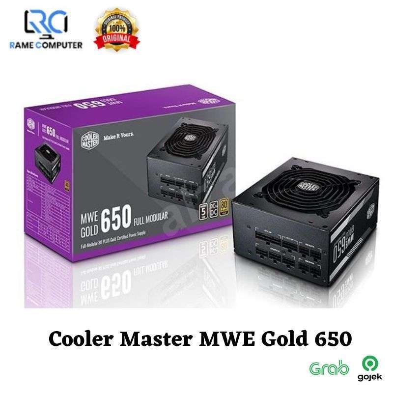 Jual Cooler Master Mwe Gold 650 V2 - Full Modular / Psu 650w Di Seller ...