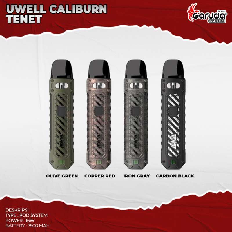 Jual Caliburn Tenet Pod By Uwell 100% Authentic di Seller Garuda Vape ...