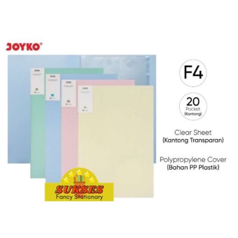 Jual Document Keeper Clear Holder Map File Dokumen Folder Joyko DK ...
