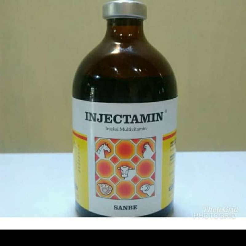 Promo Injectamin Multivitamin Inject Hewan 100 Ml Diskon 17% di Seller ...