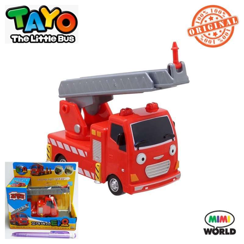 Jual Original Tayo The Little Bus Frank Fire Engine Truck TYX217008 ...