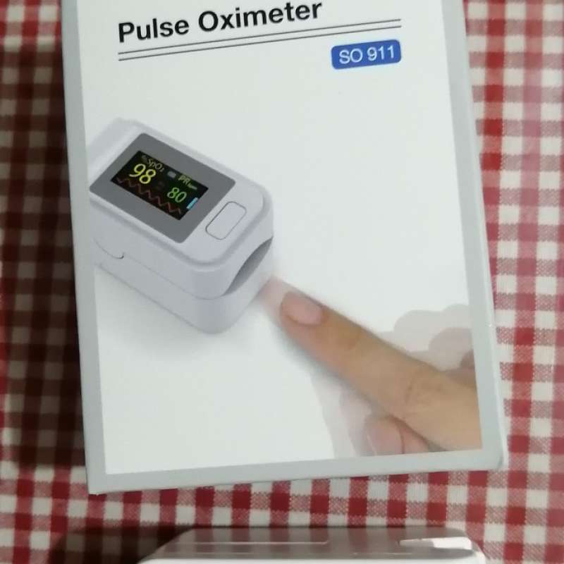 Jual Alat Ukur Detak Jantung Kadar Oksigen Darah Spo2-finger Pulse ...