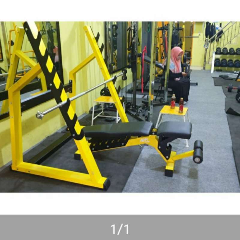 Jual Peralatan Fitness Alat Fitness Gym Bench Press 3In1 Harga Miring ...