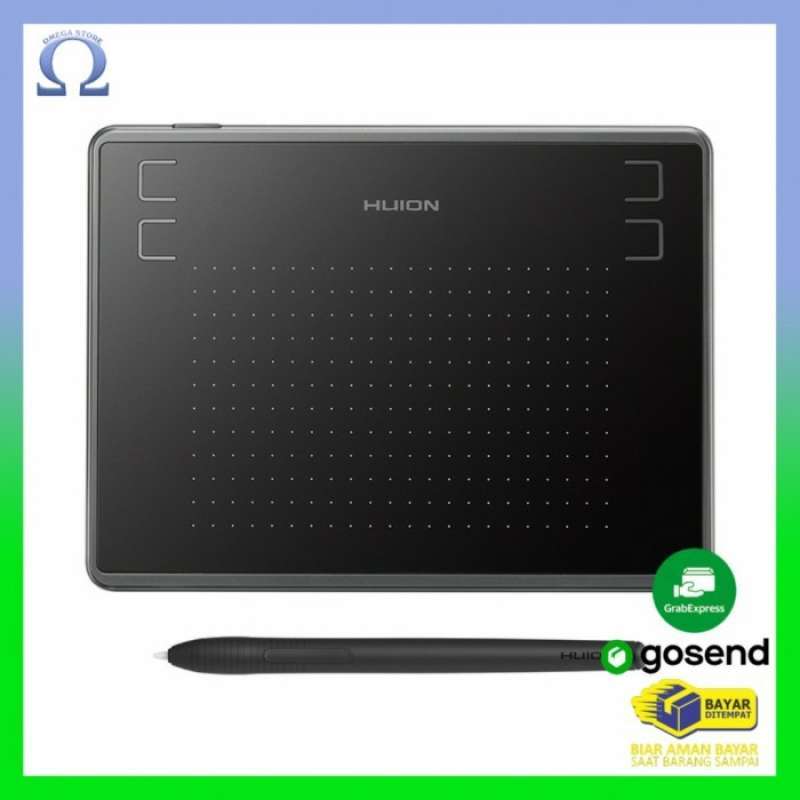 Jual Huion Papan Gambar Digital Graphics Drawing Pen Tablet 4 Inch ...
