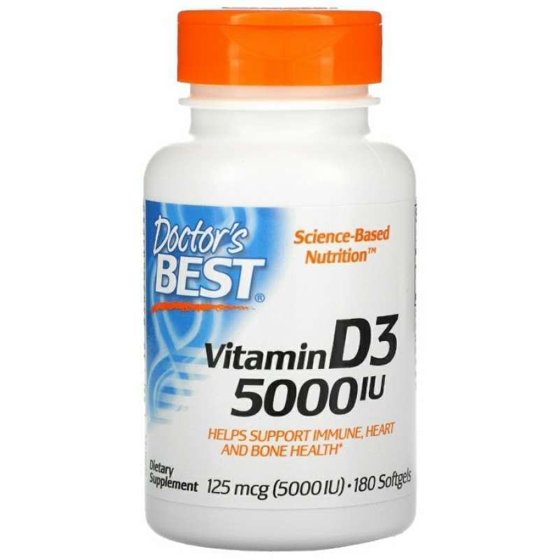 Jual Doctor's Best Vitamin D3 5000 Iu Di Seller Afifah Tick - Tegal ...