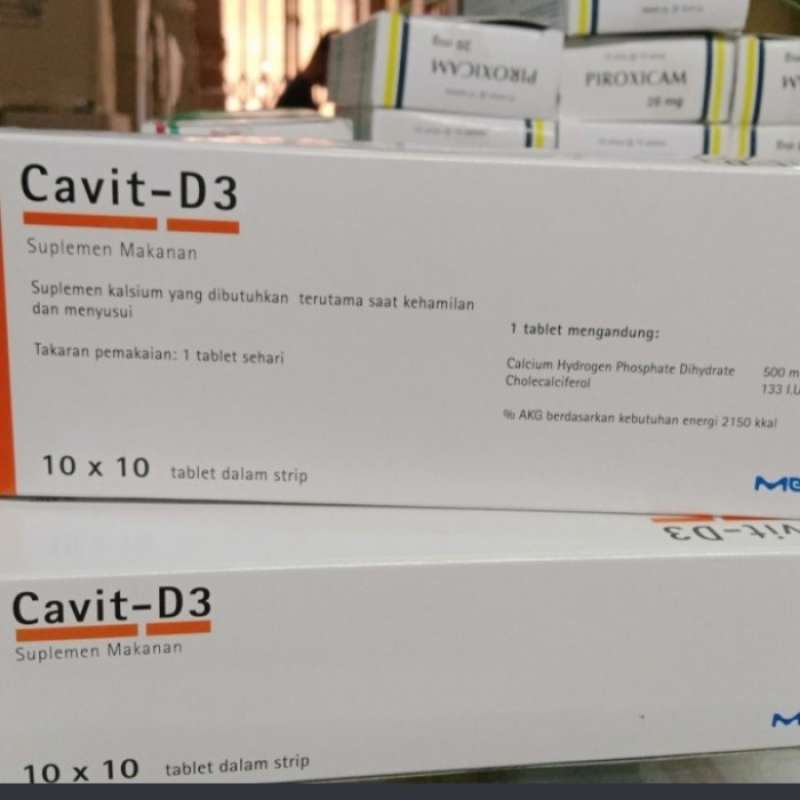 Jual CAVIT D3 VITAMIN BOX di Seller Afifah Tick - Kartini, Kota Jakarta ...