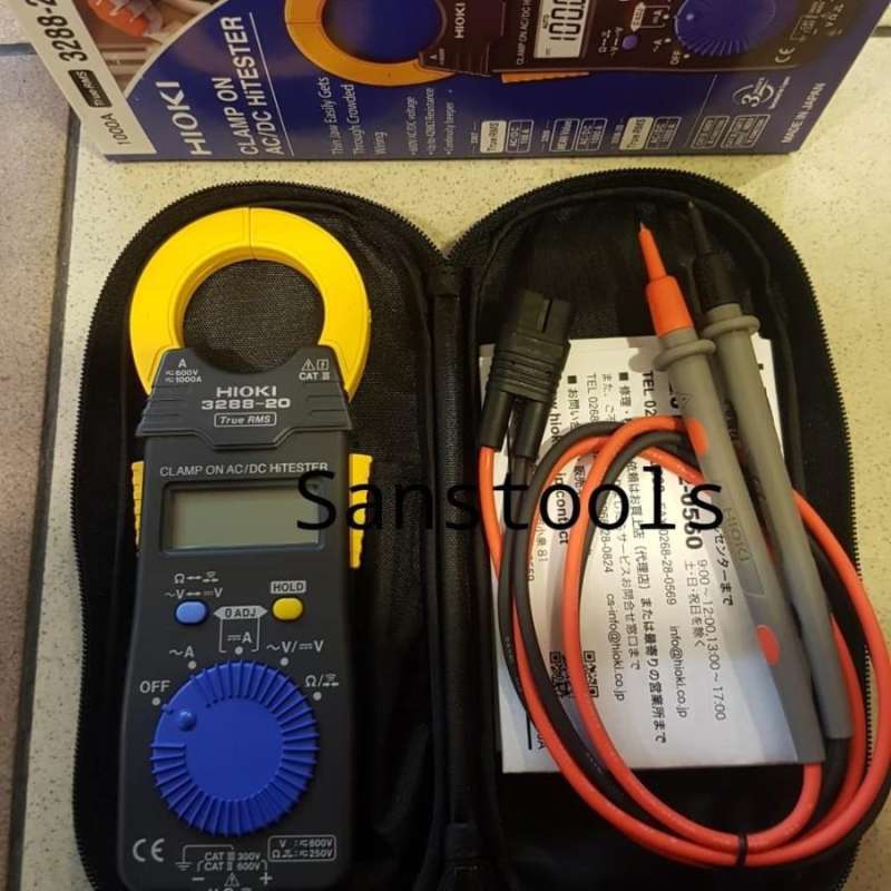 Jual HIOKI 3288-20 AC/DC CLAMP HITESTER 1000A TRUE RMS asli JAPAN di ...