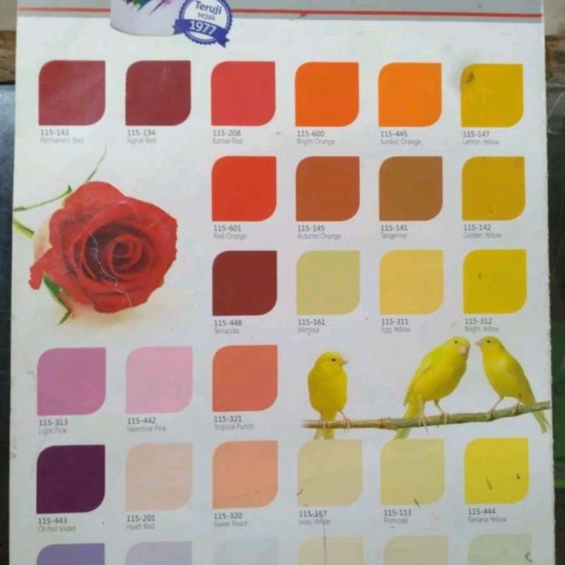 Jual Cat Minyak Cat Besi Cat Kayu Ftalit 1kg Kansai Paint - Ftalit ...