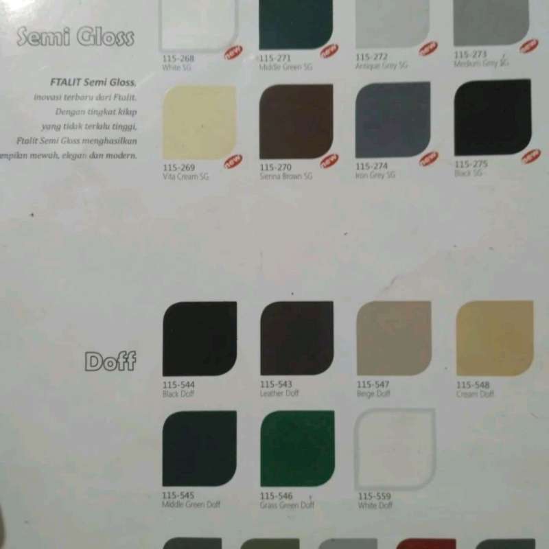 Jual Cat Minyak Cat Besi Cat Kayu Ftalit 1kg Kansai Paint - Ftalit ...