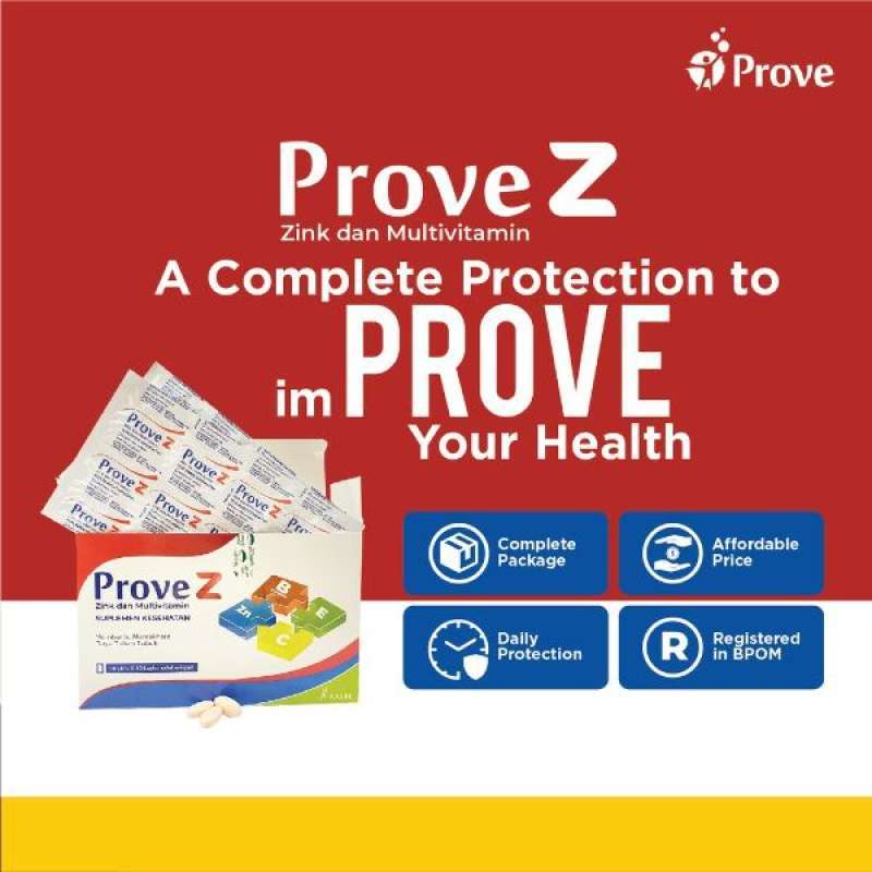 Jual Prove Z - Suplemen Zinc Dan Multivitamin Di Seller Sahabat ...