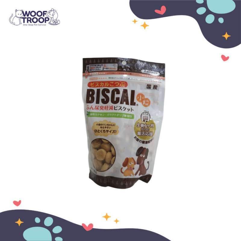 Jual Gendai Biscal Japan 180G Biskuit Snack Anjing Small Bite Termurah ...