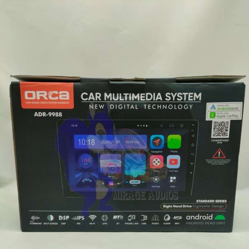 Jual Head Unit Android Orca Vc Carplay Dsp Kia Picanto 9 Inch Di Seller ...