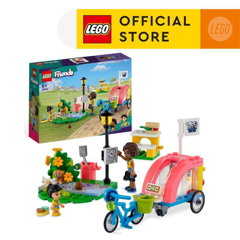 Jual LEGO Friends 41738 Dog Rescue Bike Building Toy Set (125 Pieces ...