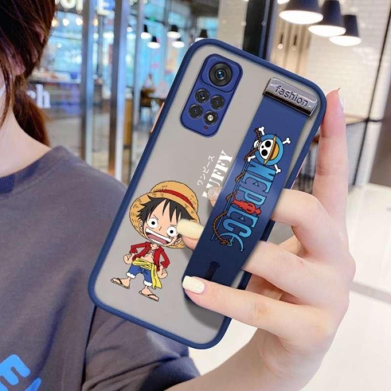 Promo Xiaomi Redmi Note 11 / 11 Pro Case Wristband Anime Casing Luffy ...