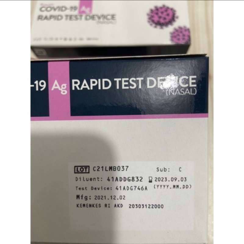Jual Original Abbott Bioquick Nasal Swab Antigen 1 Box Isi 25 Set Ready ...