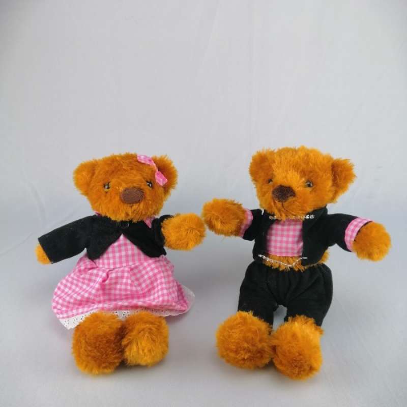 Jual Boneka Teddy Bear Couple Coklat di Seller DENTA TOYS - Kalibata ...