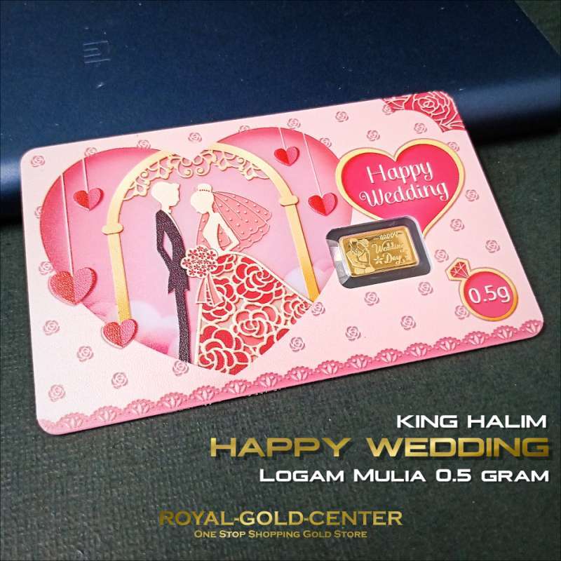 Promo King Halim Happy Wedding Gold - Pink Diskon 5% di Seller Royal GC ...