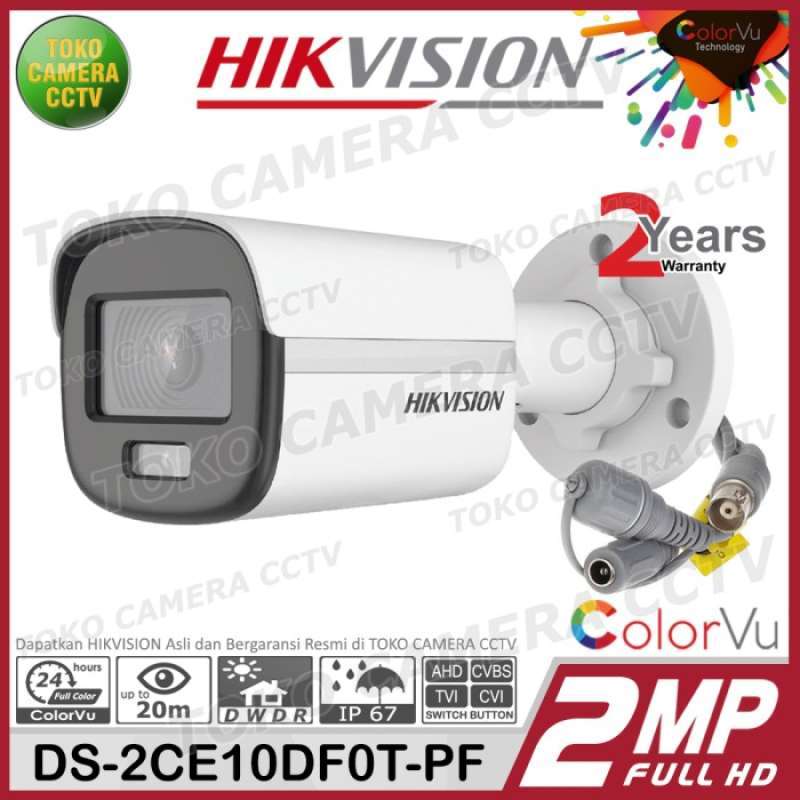 Promo Limited Kamera Cctv Outdoor 2Mp Colorvu Hikvision Ds-2Ce10Df0T-Pf ... Promo Limited Kamera Cctv Outdoor 2Mp Colorvu Hikvision Ds-2Ce10Df0T-Pf ...