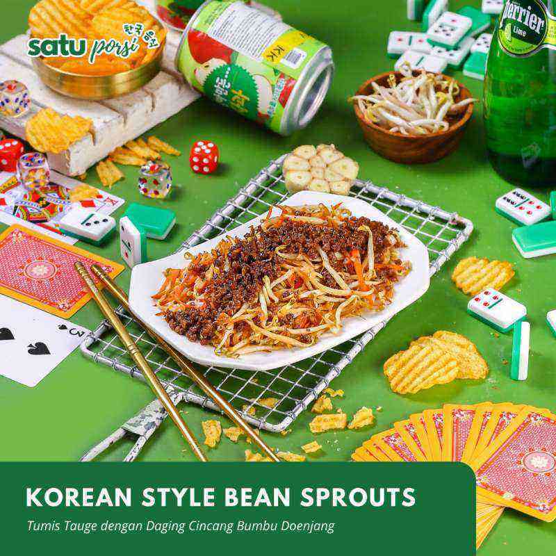 Jual Frozen Food Satu Porsi Korean Style Bean Sprouts Halal Di Seller ...