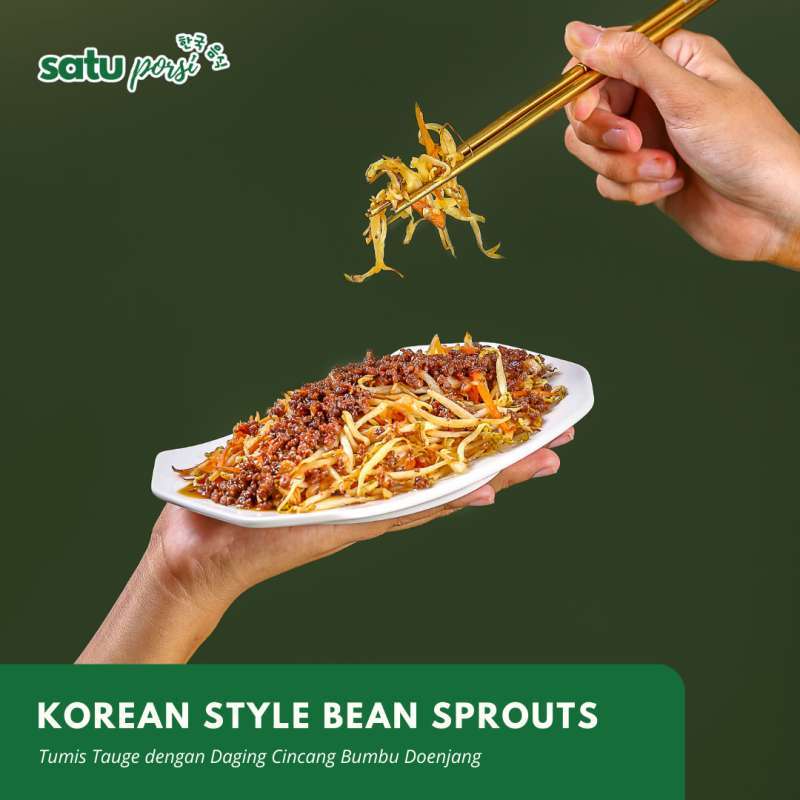 Jual Frozen Food Satu Porsi Korean Style Bean Sprouts Halal Di Seller ...