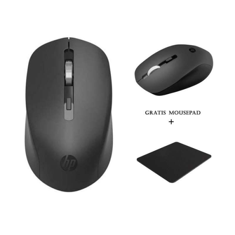 Promo Mouse Wireless HP S4000/ Mouse /Wireless Mouse Paket Mousepad ...